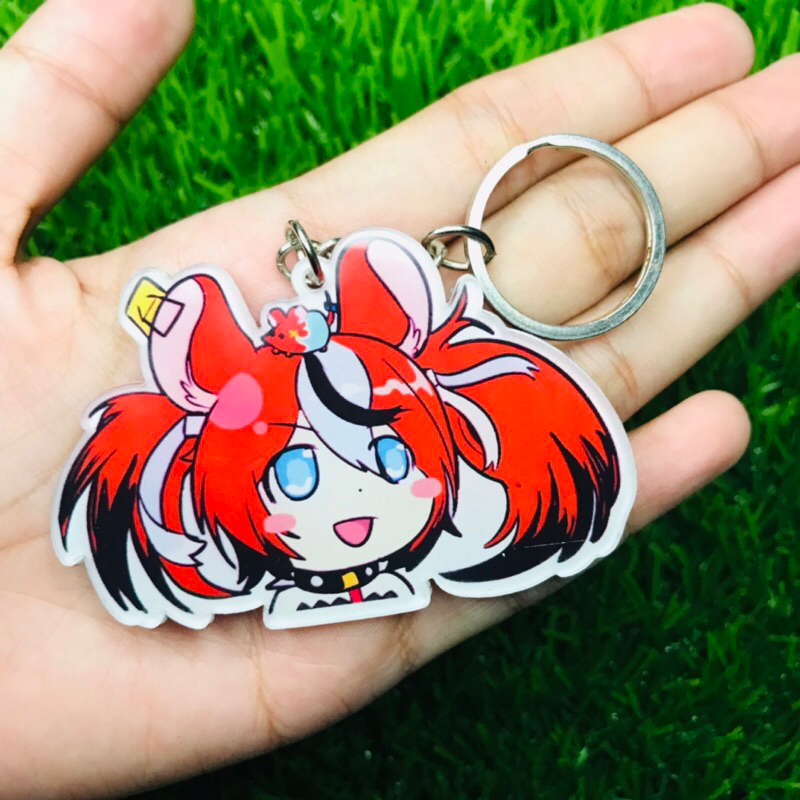 Jual Keychain Akrilik Kureiji Ollie Hololive ganci anime Gantungan ...