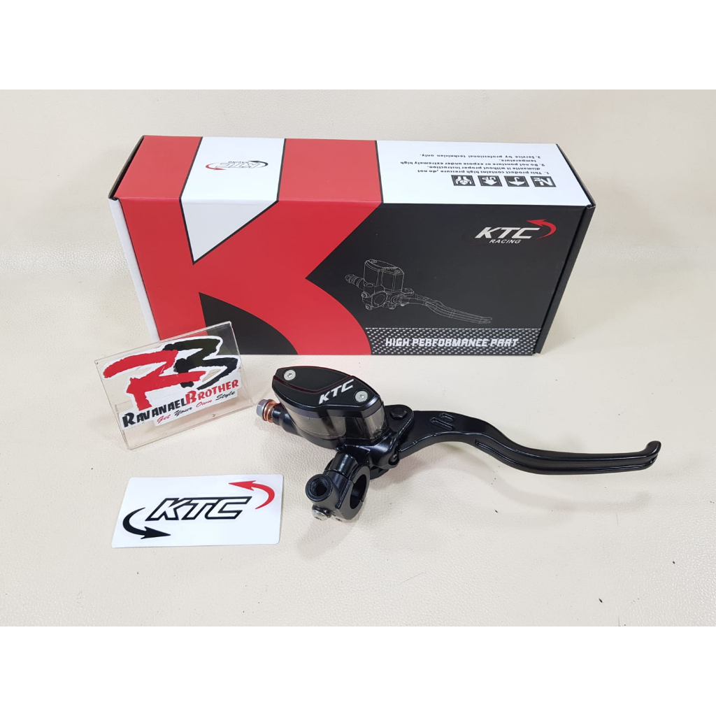 Jual Master Rem Atas KTC Racing Zen Series Kanan Tabung Oval Black ...