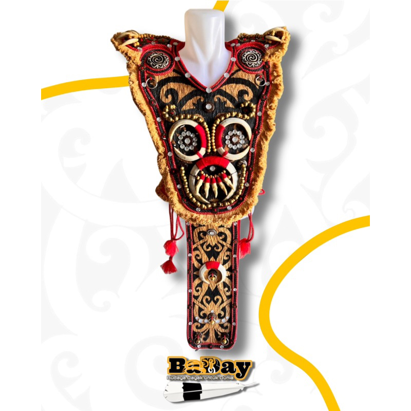 Jual Baju Perang Dayak Cowok bahan Kepuak | Shopee Indonesia