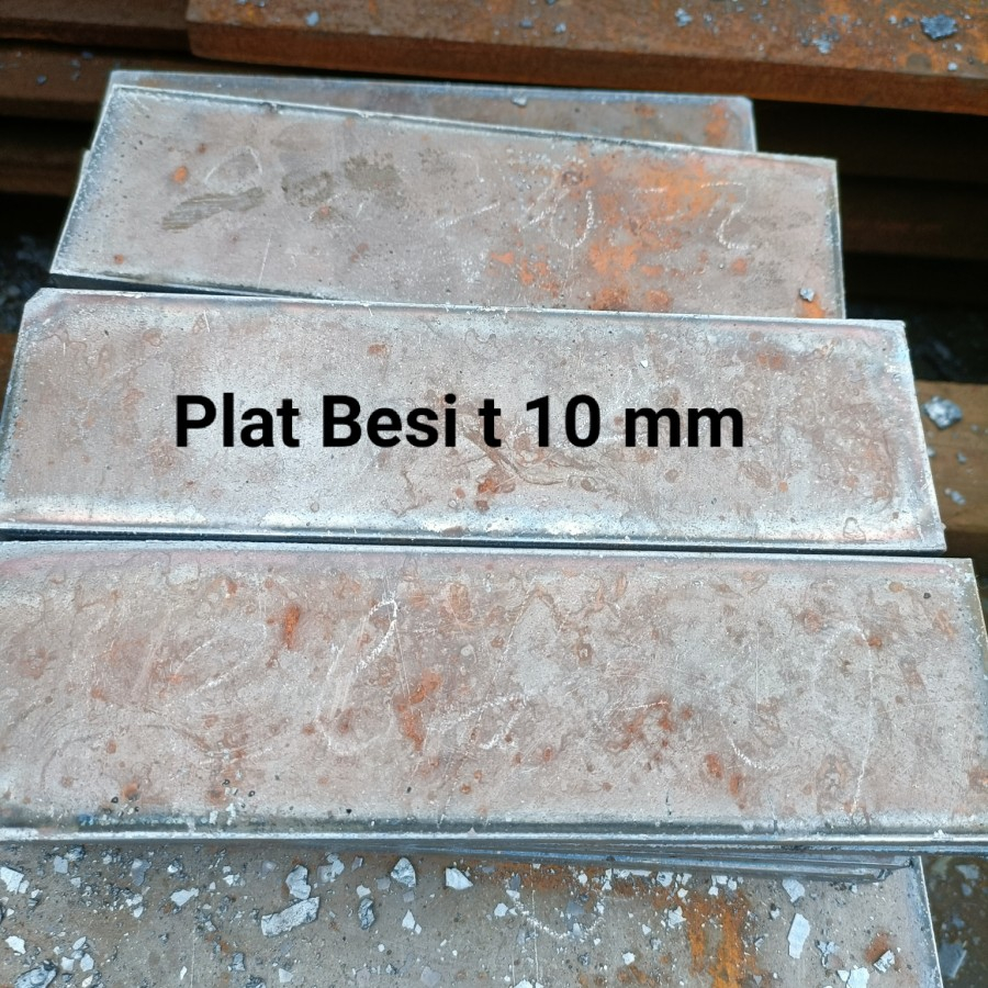 Jual Besi Plat SS400 t 10 mm X 200 mm X 300 mm | Shopee Indonesia