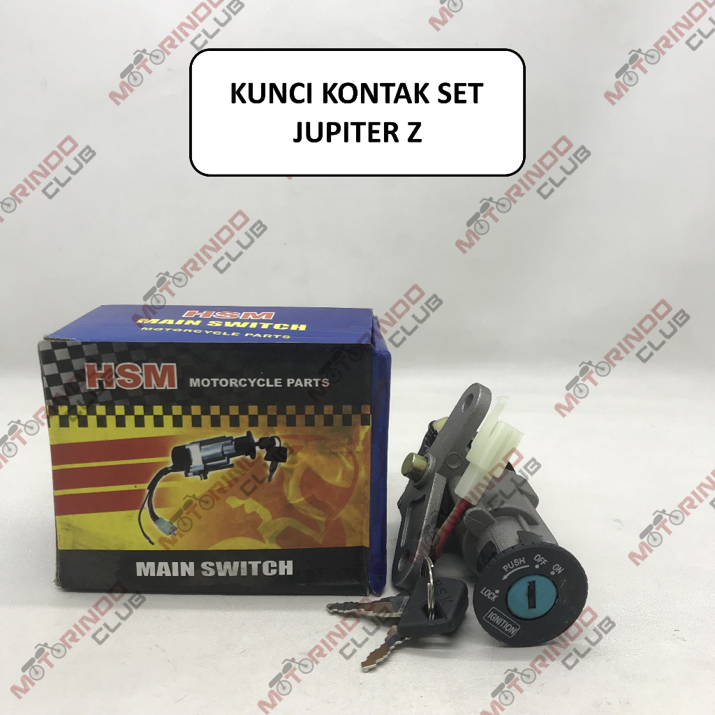 Jual Kunci Kontak Set Motor JUPITER Z merek HSM ( Kunci Kontak + Sadel ...