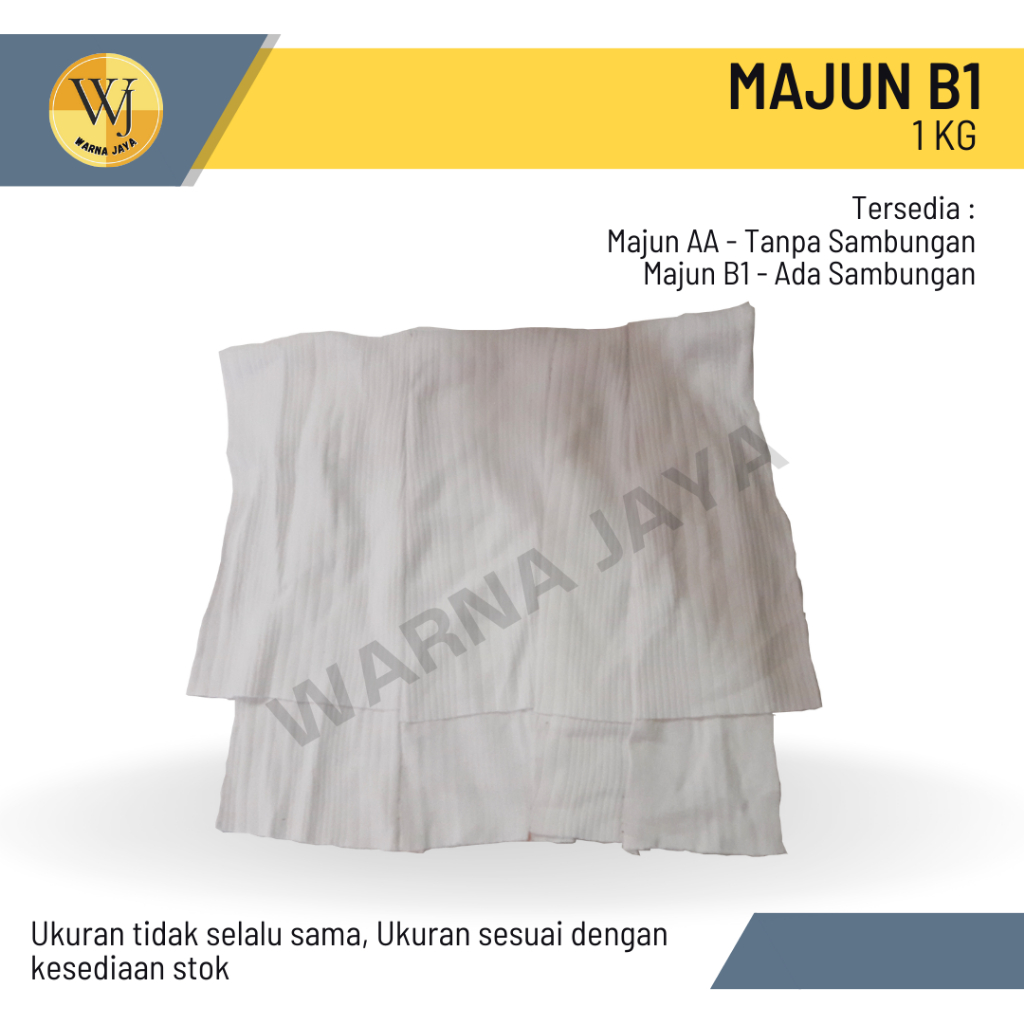 Jual Majun B1 1KG Kain Hings / Kain Majun Sambungan Ada Jahitan per kg ...