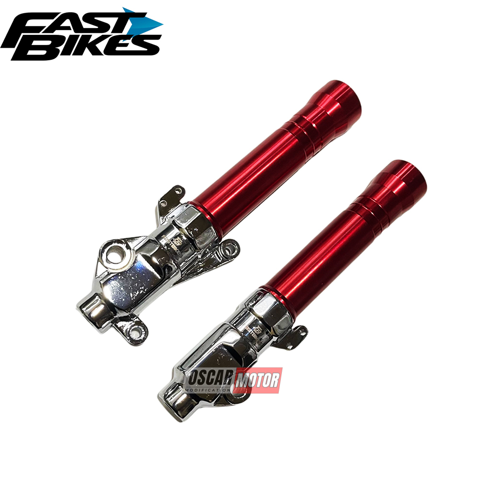 Jual FASTBIKES BOTTOM SHOCK BEAT KAKI CHROME HONDA FULL CNC | Shopee ...