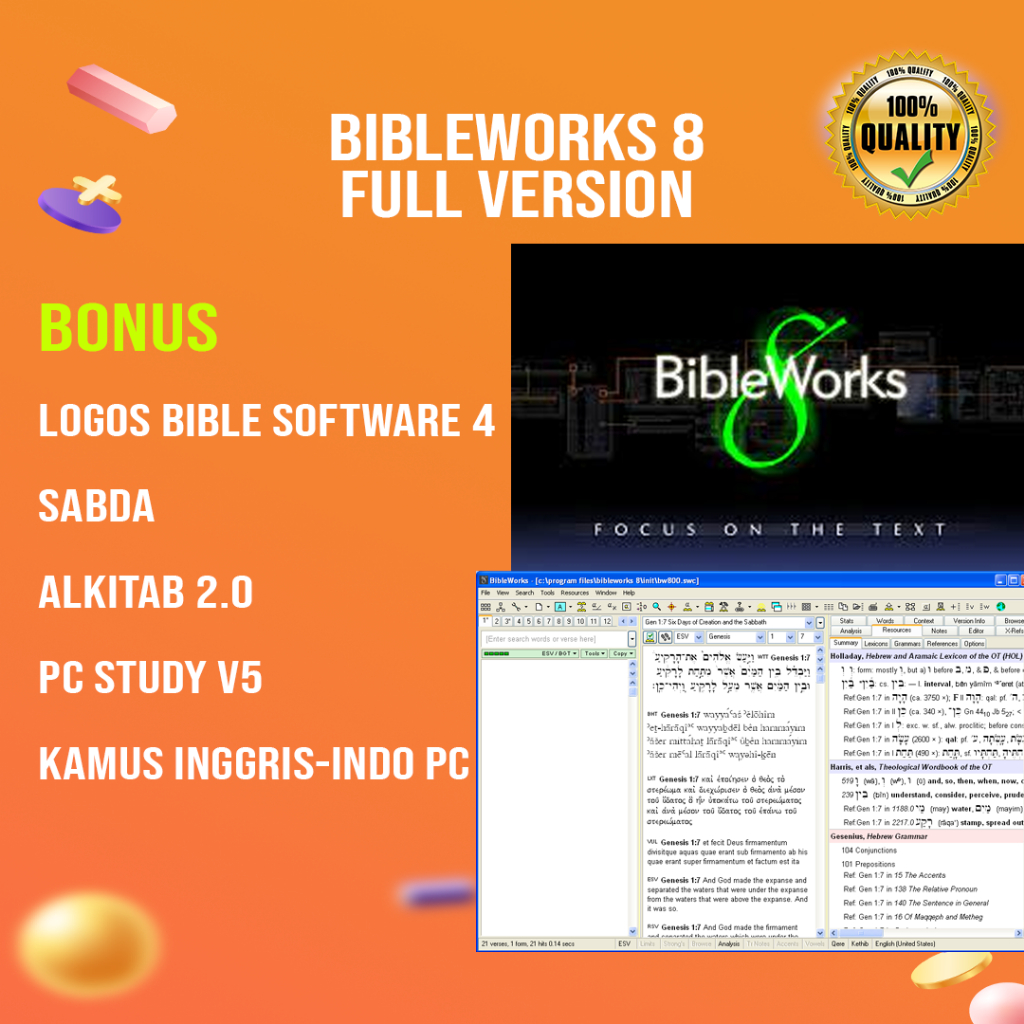 Jual Bibleworks 8/Bible Works 8 Full Version | Shopee Indonesia