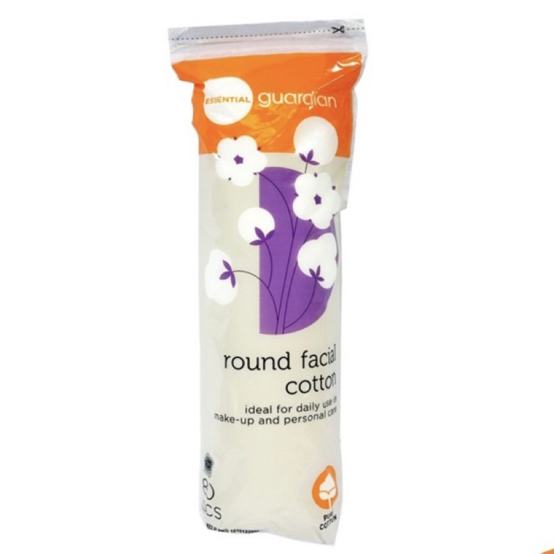 Jual Kapas Bulat Guardian/Pure Cotton isi 80pcs | Shopee Indonesia