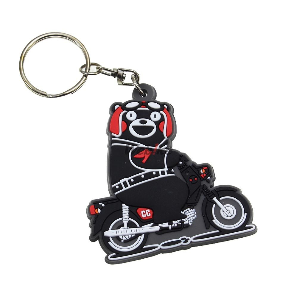 Jual Gantungan Kunci Kumamon x Cross Cub (CC110) PVC Rubber Key Chain ...