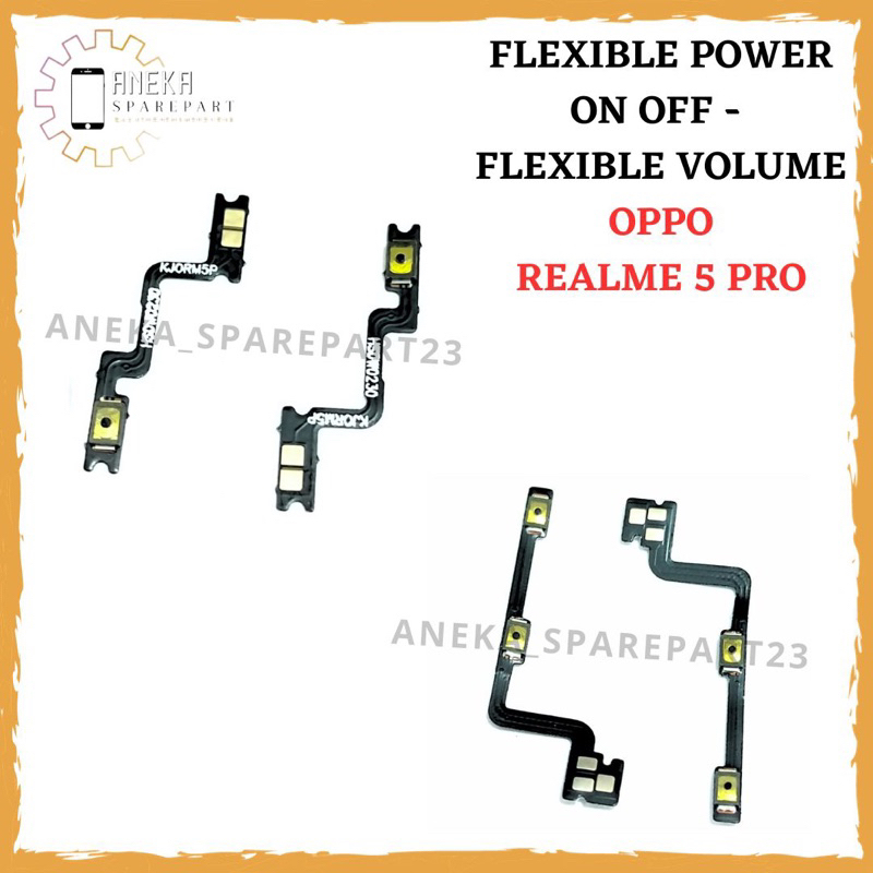 Jual Fleksible flexible Tombol power on off volume Realme 5 Pro | Shopee Indonesia