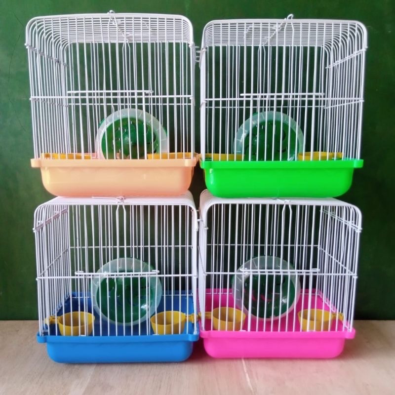 Jual Kandang Hamster Mini Kualitas Premium Besi Tebal 20x15x24 Rumah ...