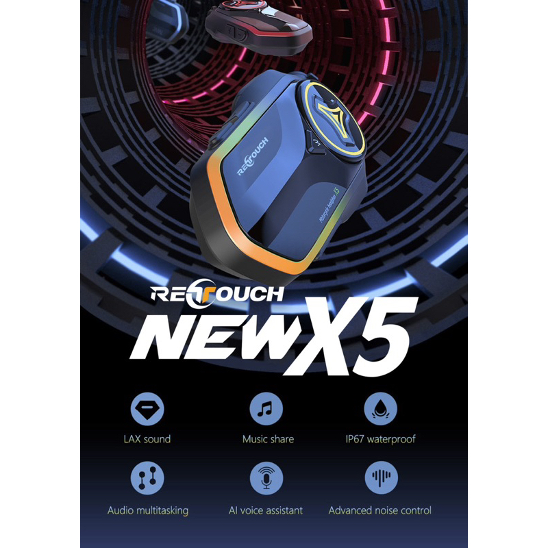 Jual INTERCOM RETOUCH X5 NEW VERSI KE 2 | Shopee Indonesia