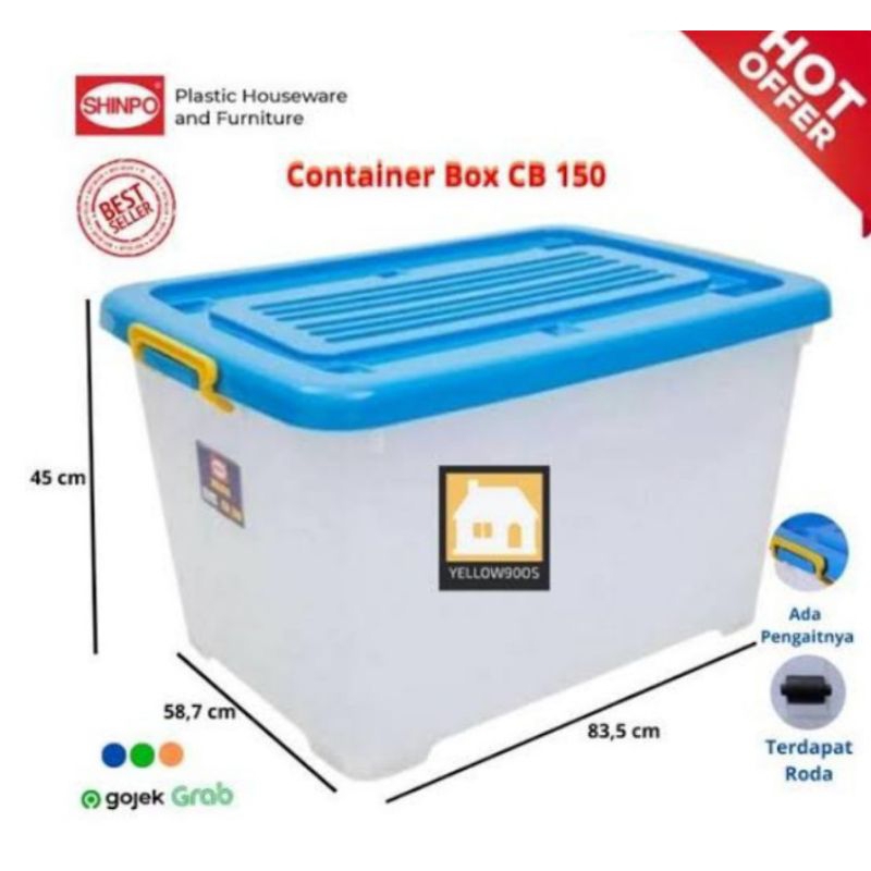 Jual Box Penyimpanan/Box Plastik/Box Container/Box Roda/Box Multifungsi ...