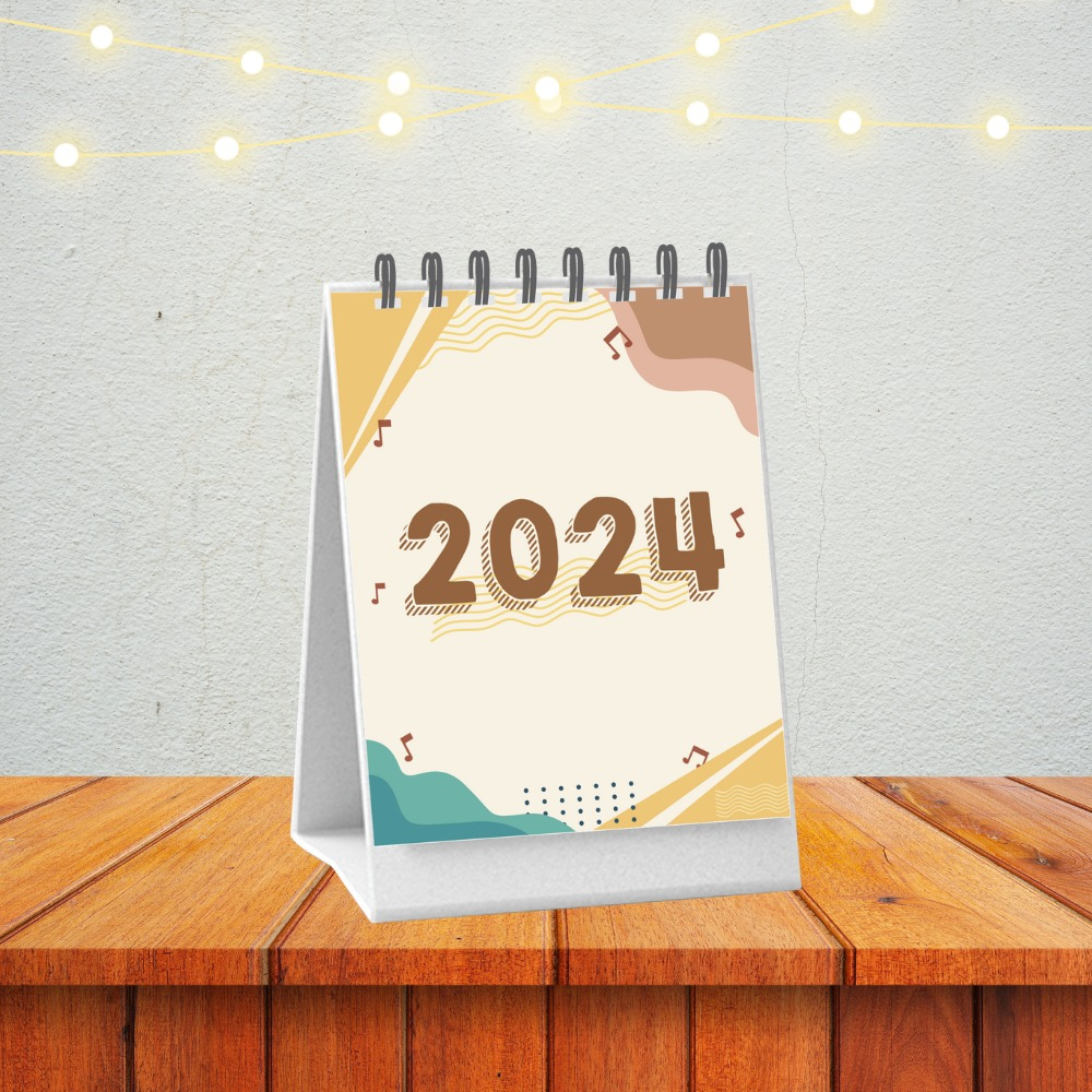 Jual KALENDER 2024 MINI KALENDER MEJA MINI Aesthetic | Shopee Indonesia
