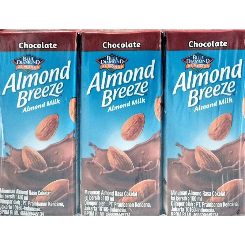 Jual ALMOND BREEZE (ALMOND MILK) @180ML | Shopee Indonesia