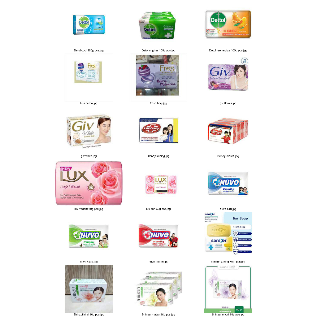 Jual 1 paket 3pcs Sabun batang giv , nuvo , fres , Lifeboy , Lux ...