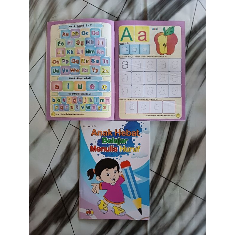 Jual ANAK HEBAT BELAJAR MENULIS HURUF (NUR) | Shopee Indonesia