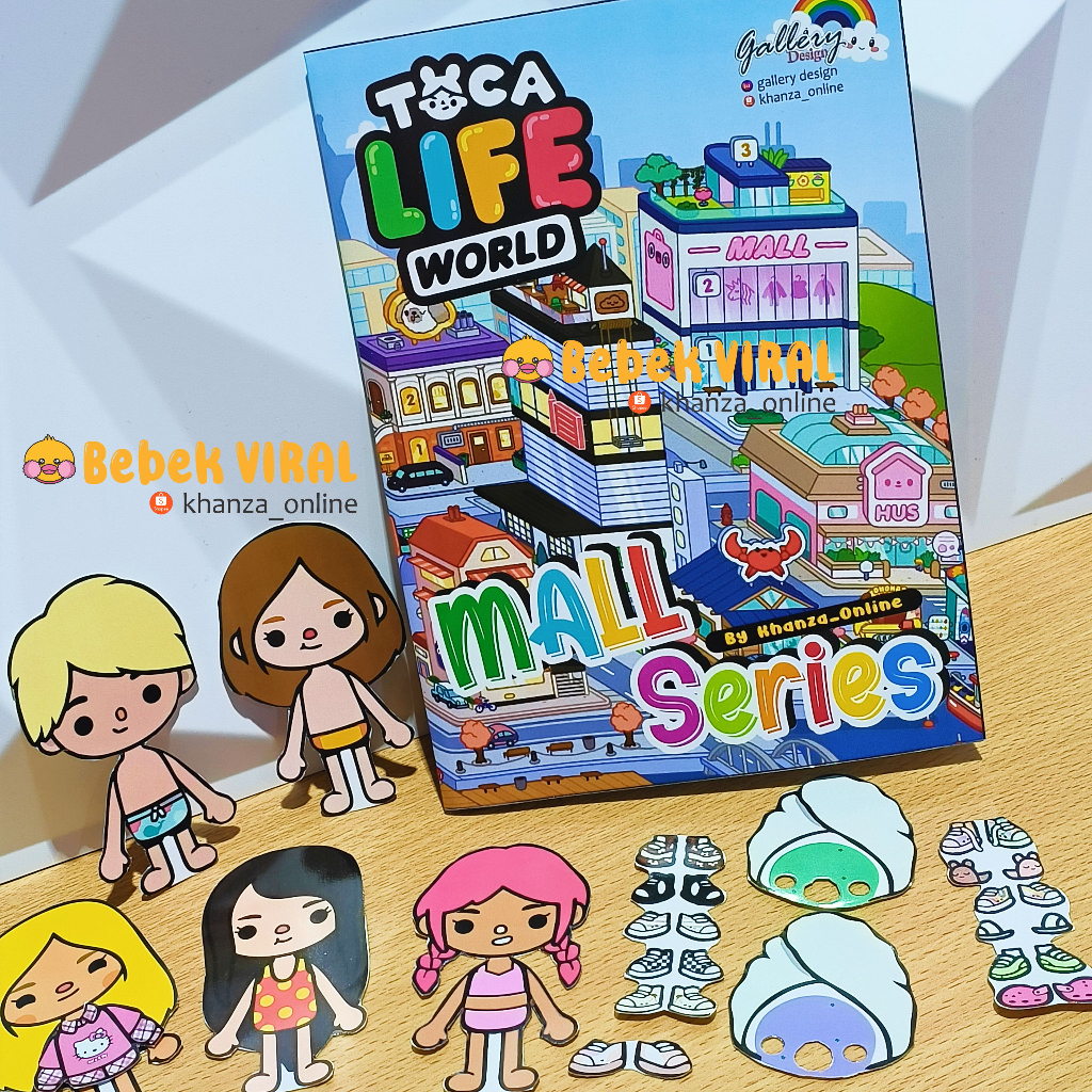 Jual TOCA BOCA MALL SIAP MAIN MAIINAN ANAK TERBARU QUIETBOOK SUDAH ...