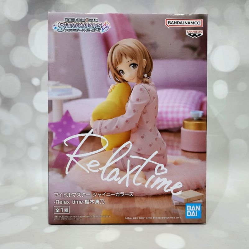 Jual Banpresto Figure Relax Time Shiny Colors Idolmaster Mano Sakuragi ...