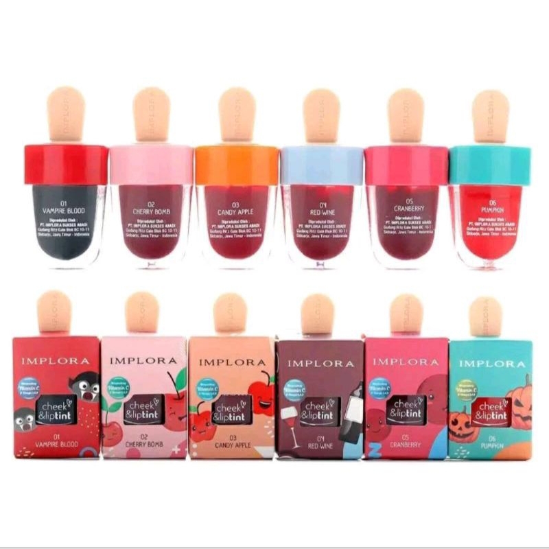 Jual Implora Cheek & Liptint Bpom | Shopee Indonesia