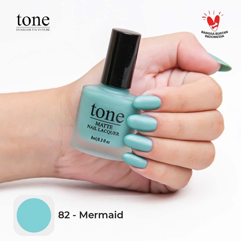 Jual Tone Nail Lacquer Chic palette Matte Series Kutek Cat Kuku Halal ...