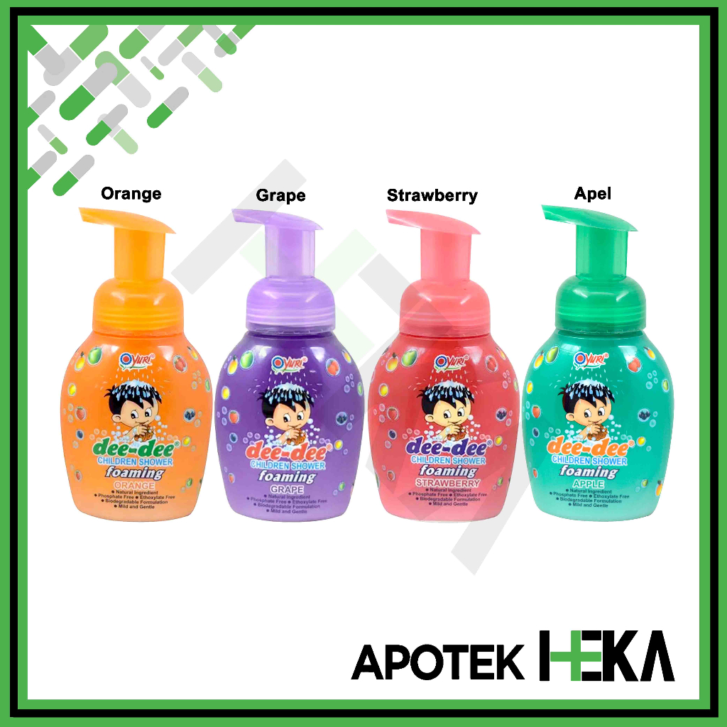 Jual Dee Dee Shower Foaming Pump 225 ml - Sabun Mandi Anak | Shopee Indonesia