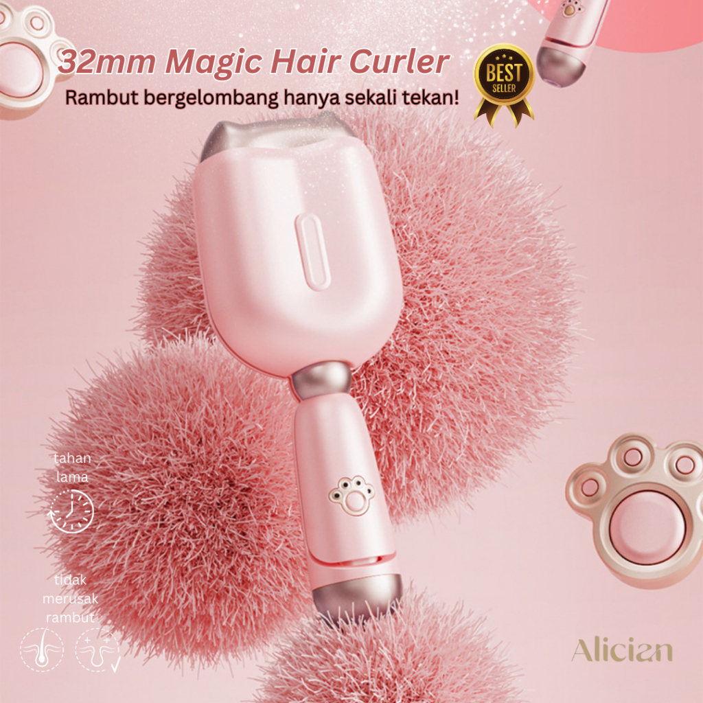 Jual Pengeriting Rambut Praktis Egg Roll Shape 32 mm Hair Styler Praktis Anti Ribet | Shopee ...
