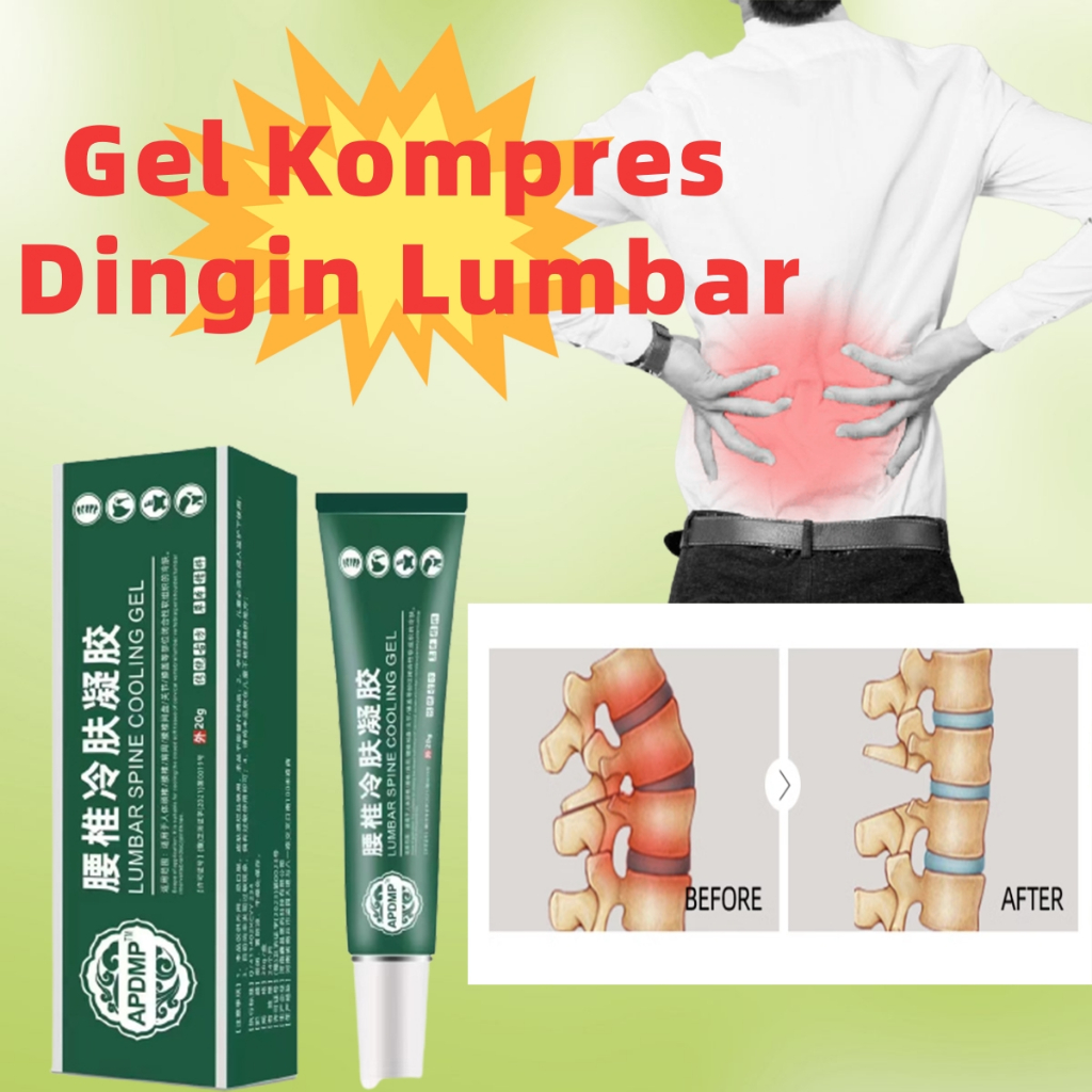 Jual Lumbar Cold Compress Gel lumbar cream Lutut Gel Alat Terapi ...