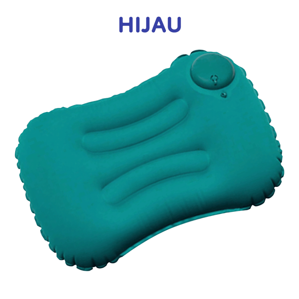 Jual Bantal Kepala Angin Pompa Tekan Tiup PVC 49 x 33 cm Penahan ...