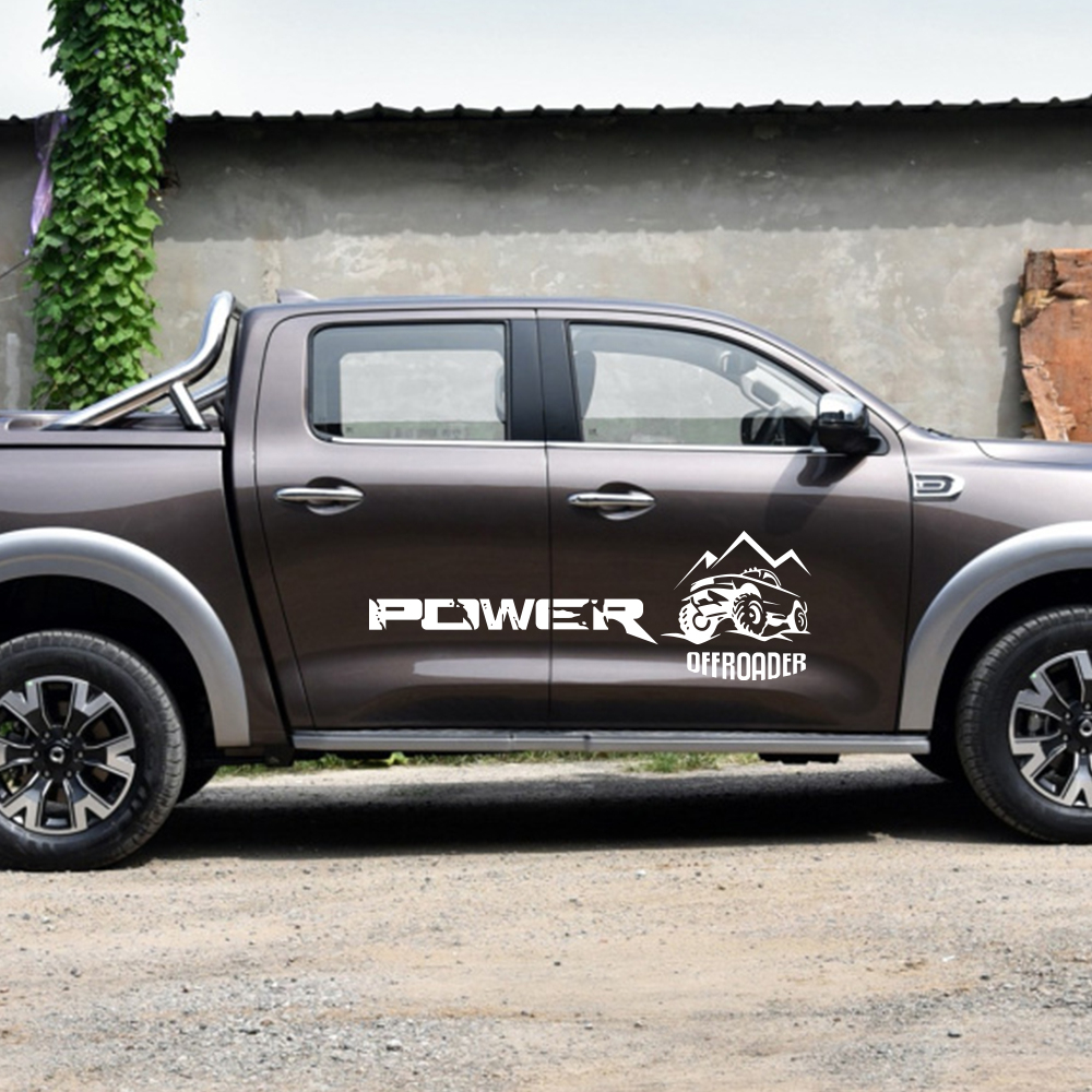 Jual STIKER STICKER MOBIL OFF ROAD OFFRODER RANGER HILUX D-MAX TRITON ...