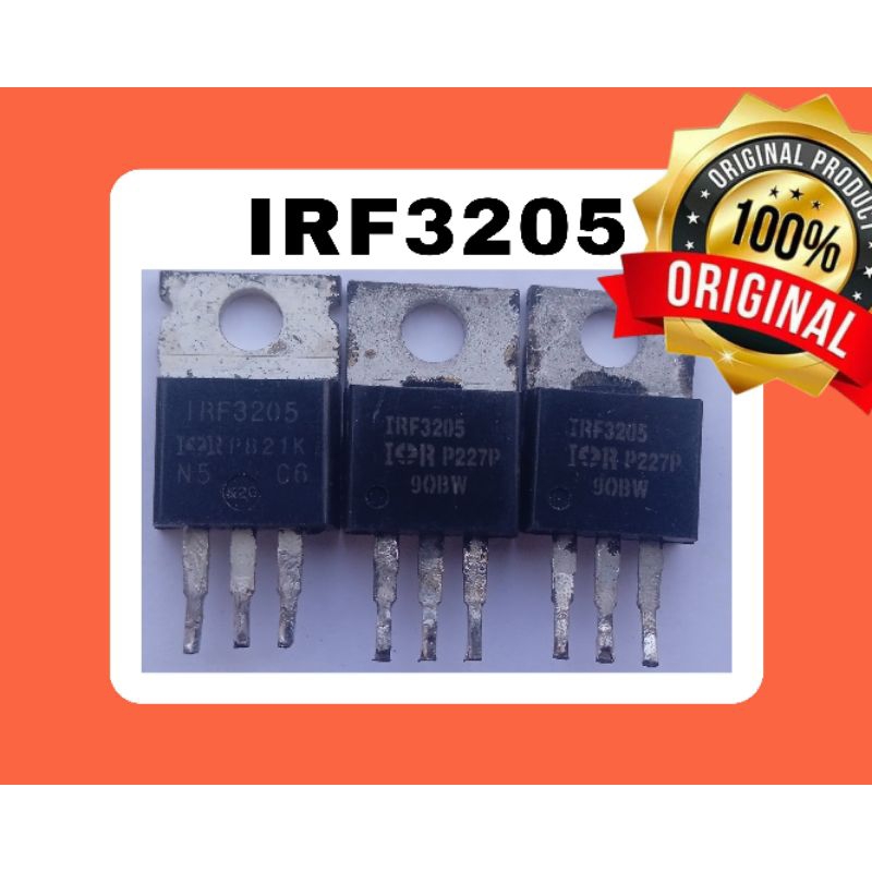 Jual mosfet irf3205 (110A 55V) transistor IRF3205 ORIGINAL | Shopee Indonesia
