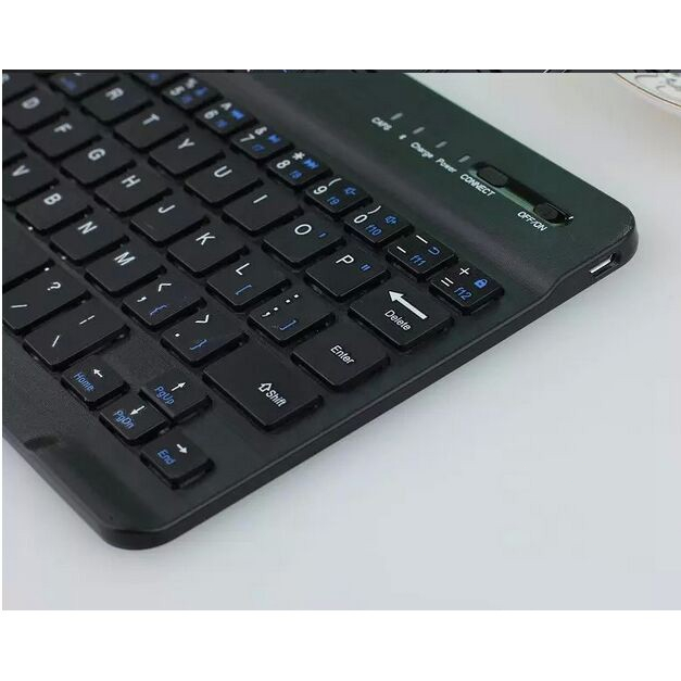 Jual TABLET Black Bluetooth Keyboard Rechargeable | Shopee Indonesia
