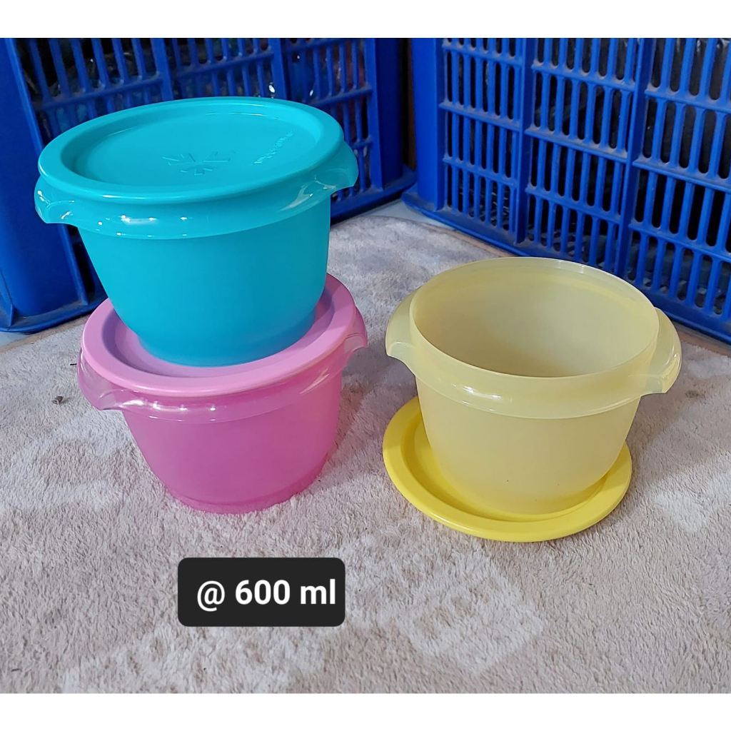 Jual Servalier Bowl Tupperware 600 ml (hrg satuan) | Shopee Indonesia