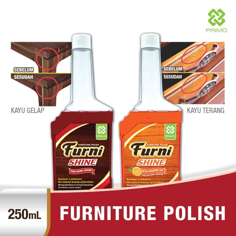 Jual FURNITURE POLISH KAYU FURNI SHINE PRIMO 250ML FURNITURE POLISH OIL ...