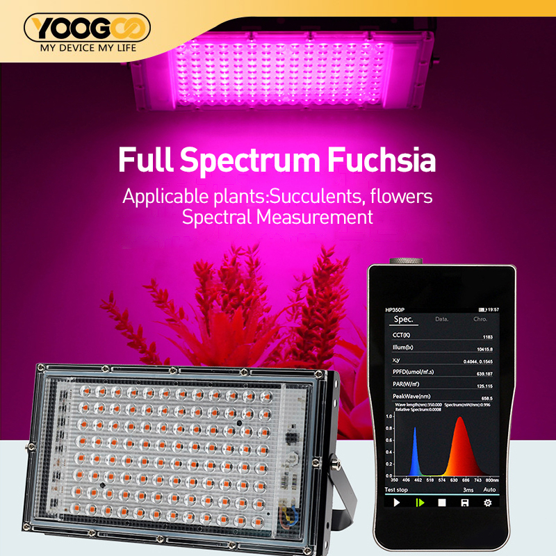 Jual 50w/100w Lampu LED grow light full spectrum pertumbuhan tanaman ...