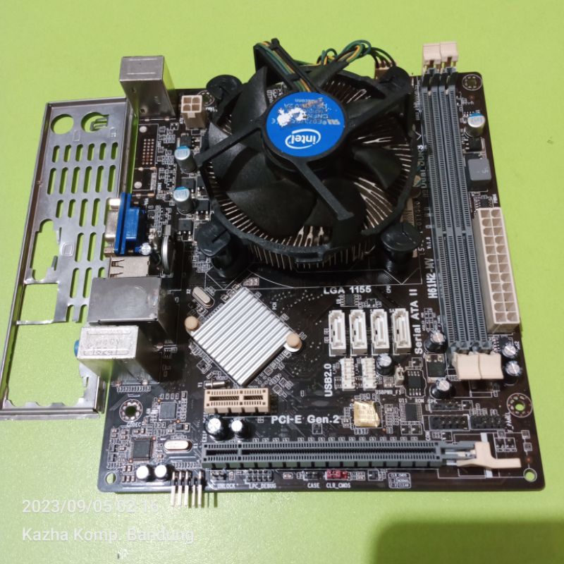 Jual Paketan Mobo ECS H61H2-MV+ Processor Core i5 3570 + HSF | Shopee ...