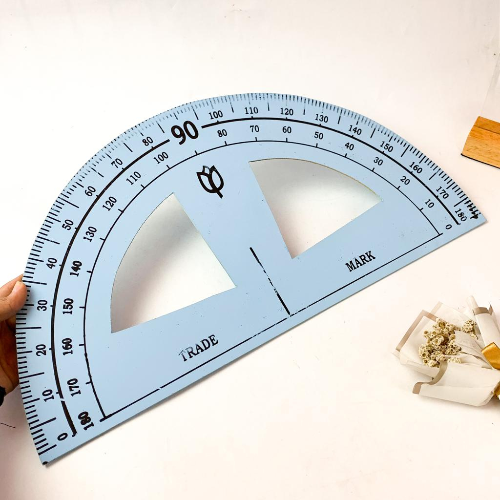 Jual Penggaris Kayu 1meter/Segitiga/Busur/Jangka Papan White Board ...