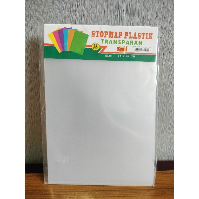 Jual Stopmap Plastik Transparan / Map L ( per 1 pack) | Shopee Indonesia
