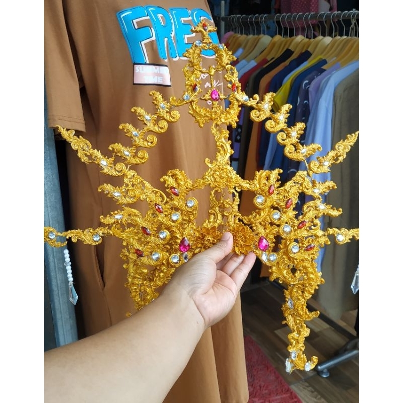 Jual MAHKOTA KARNAVAL/MAHKOTA ADAT/PENGANTIN/AKSESSORIS | Shopee Indonesia