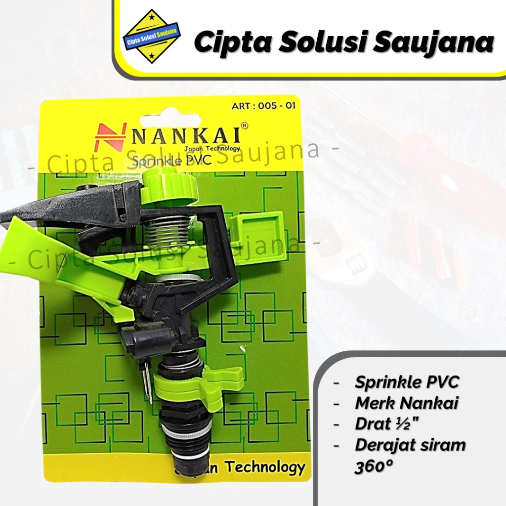 Jual NANKAI SPRINKLE SEMPROTAN AIR KEBUN SPRINGKEL TAMAN KRAN BALING ...