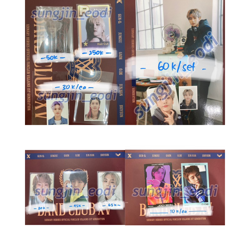 Jual AAB Xdinary Heroes Ode Jungsu Junhan Jooyeon Gunil | Shopee Indonesia