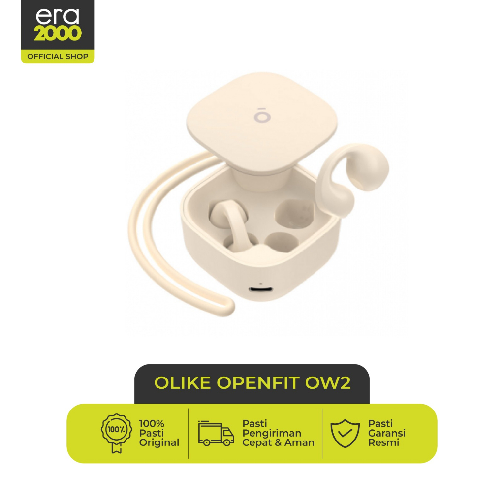Jual Era 2000-OLIKE Wireless Open Ear Earphone Bluetooth 5.3 Clip Ear ...