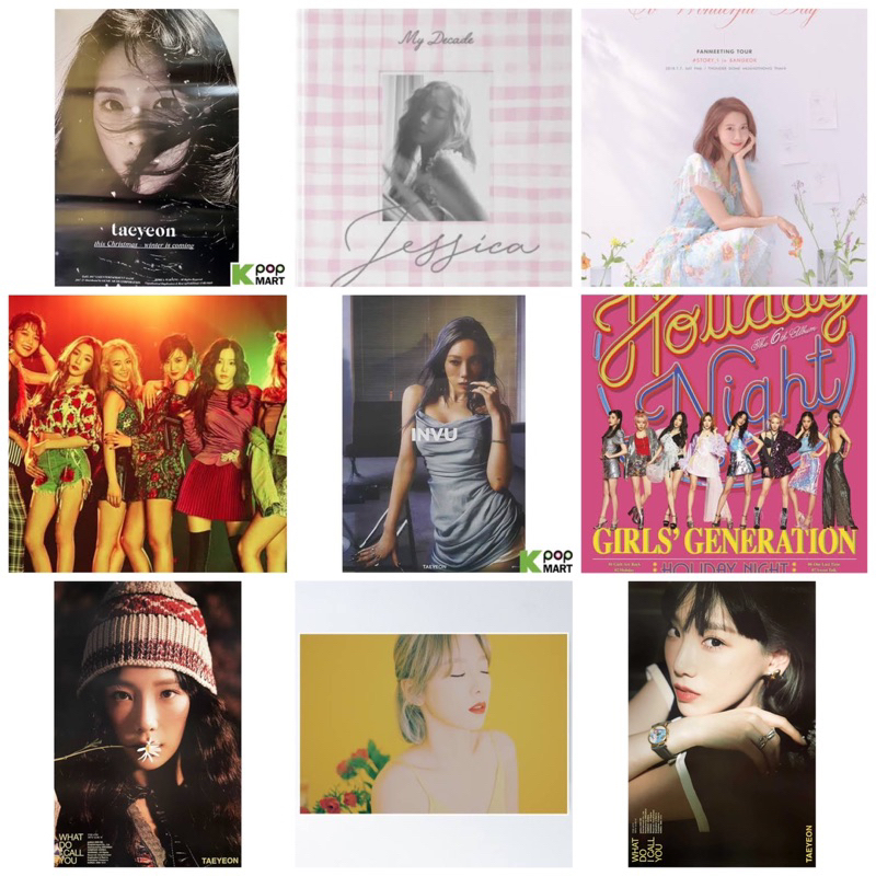 Jual SNSD Official Album Rolled Poster Original (Yoona Taeyeon Jessica ...