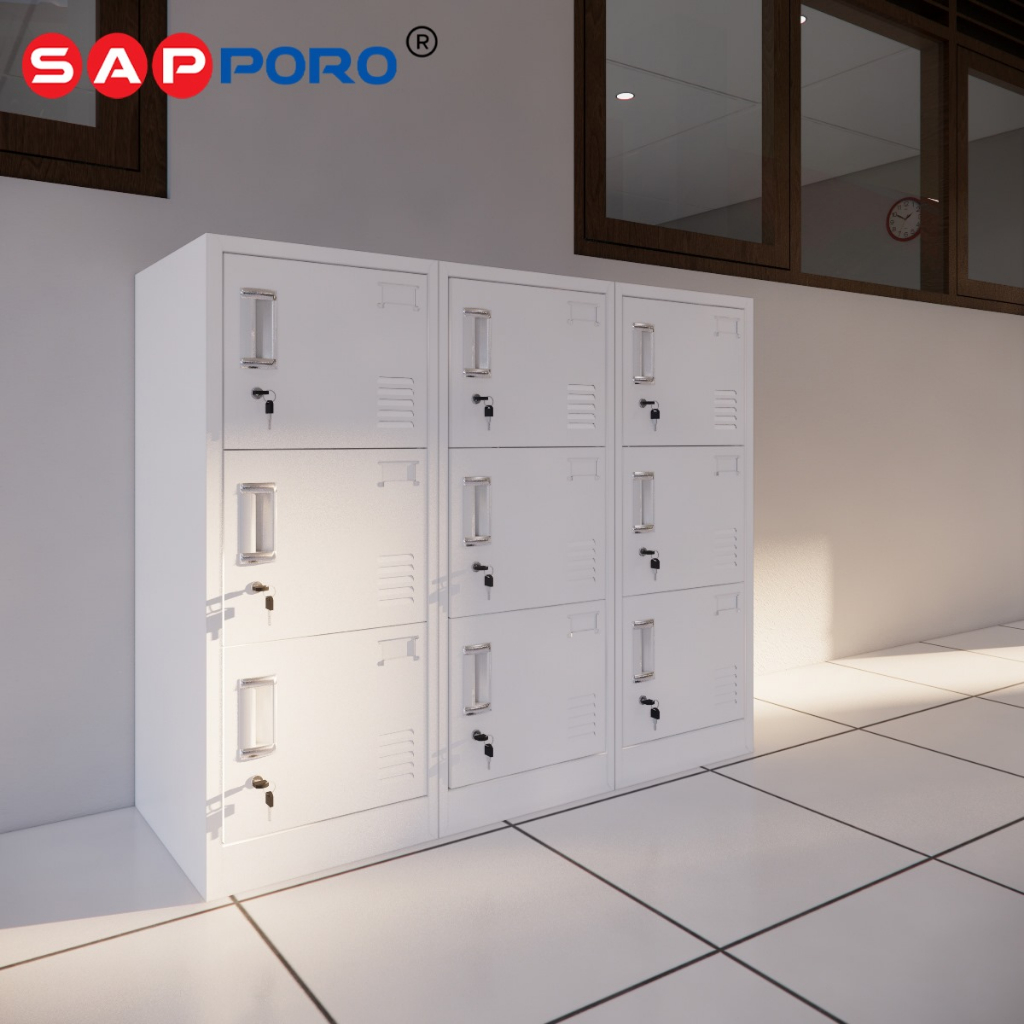Jual SAPPORO BREMEN 9 - Loker Besi 9 Pintu | Steel Locker 9 Doors ...