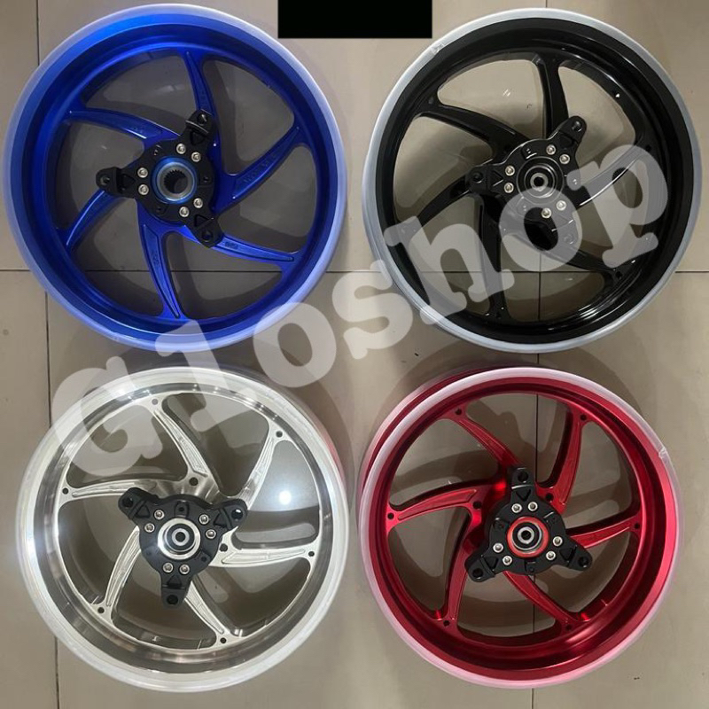 Jual Velg merk delkevic model six star Motor aerox old dan aerox aerox ...