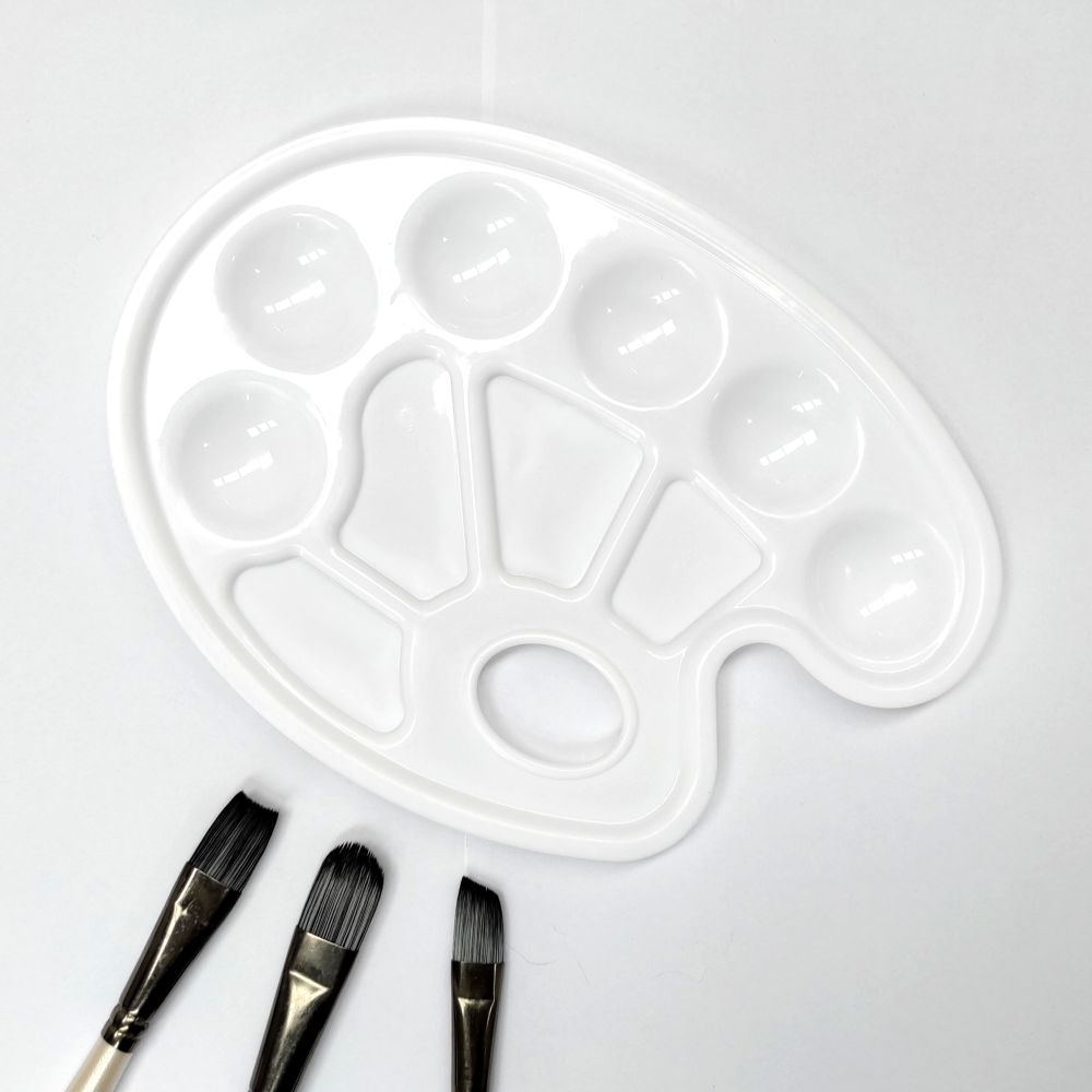 Jual BOMEIJIA Plastic Palette / Palet Cat Lukis | Shopee Indonesia