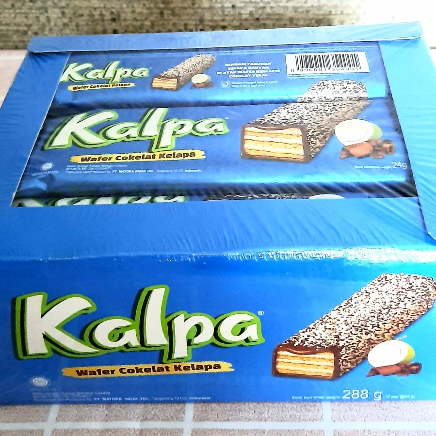 Jual Kalpa Wafer Cokelat Rasa Kelapa | Shopee Indonesia