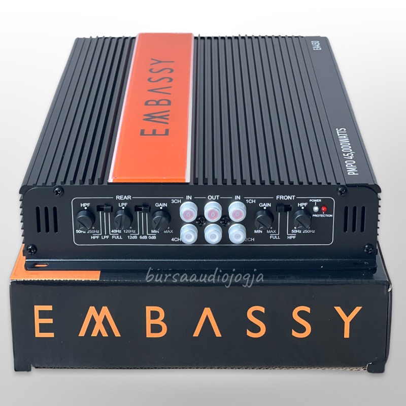 Jual Power Embassy EM 4500.4 Power Amplifier 4 channel 30000 Watts ...
