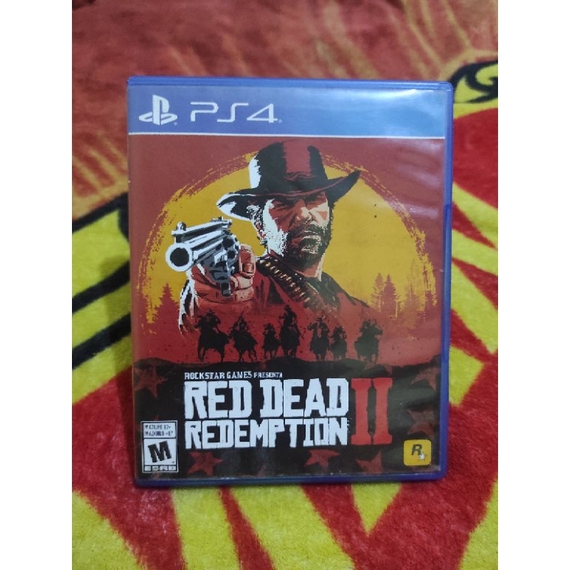 Jual BD/KASET PS 4 RED DEAD REDEMPTION II | Shopee Indonesia