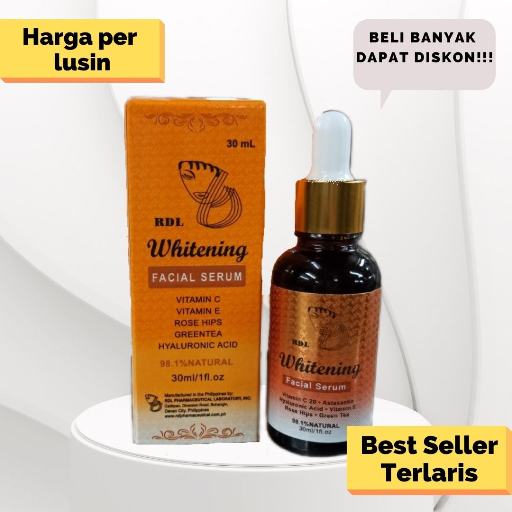 Jual Serum RDL Whitening Facial (BEST SELLER TERLARIS) | Shopee Indonesia