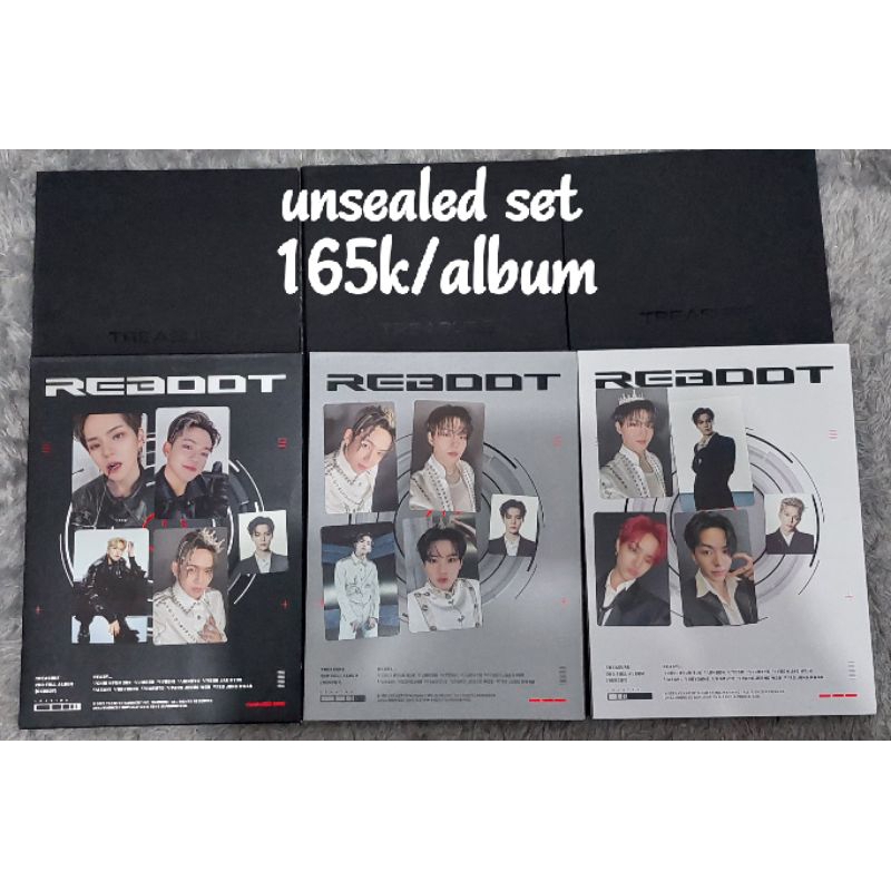 Jual (READY) ALBUM ONLY TREASURE/ UNSEALED SET REBOOT | Shopee Indonesia