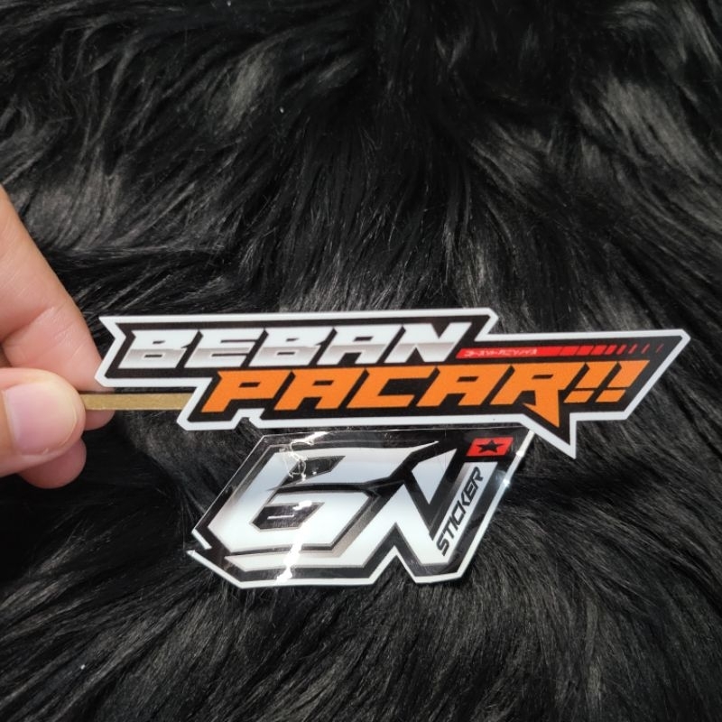 Jual stiker kata2 beban pacar | Shopee Indonesia