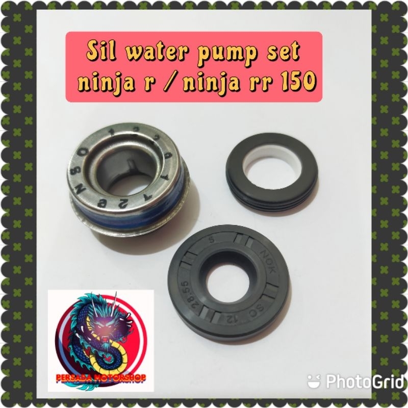 Jual Sil Seal mechanical plus Sil Water Pump NINJA R / NINJA RR 150 ( OEM ) | Shopee Indonesia